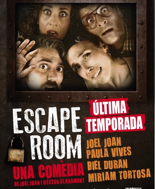 ESCAPE ROOM, Teatre Goya, Barcelona. Campanya Cultura Jove