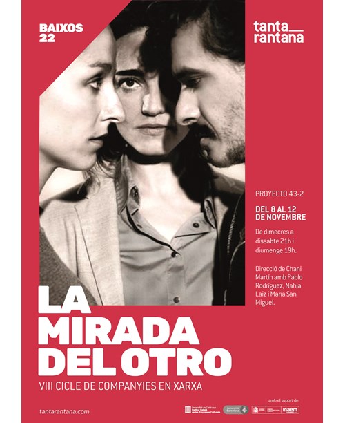 La mirada del otro, Teatre Tantarantana, Barcelona. Campanya Cultura Jove